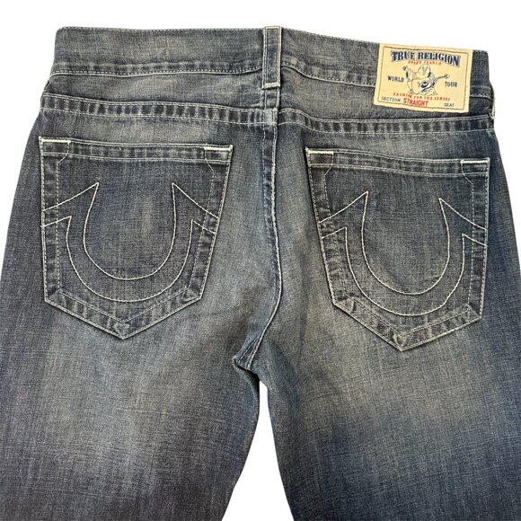 True Religion | Jeans | True Religion Mens Straight Denim Jeans Size 34 ...